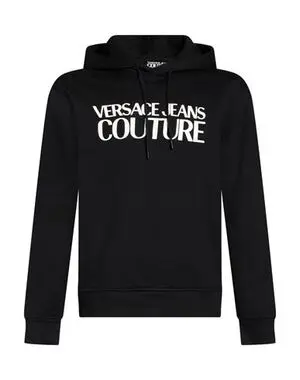 Versace Sweatshirt Burgundy Size Cotton - Black