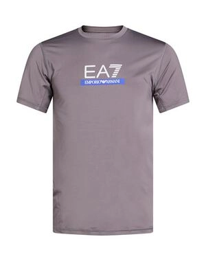 EA7 Crewneck Short Sleeve T-shirt - Grey