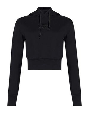 Versace Cotton French Terry Hoodie - Black
