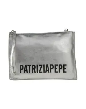 Patrizia Pepe Handbag Polyurethane, Polyester - Silver