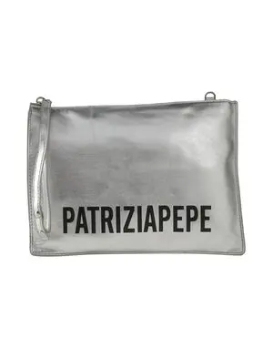 Patrizia Pepe Handbag Polyurethane, Polyester - Silver