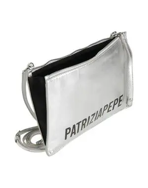 Patrizia Pepe Handbag Polyurethane, Polyester - Silver