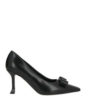 FERRAGAMO Pumps Size Lambskin - Black