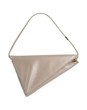 Marni Handbag Cow Leather, Brass - Grey