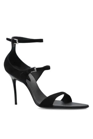 Alaïa Suede Heeled Sandals