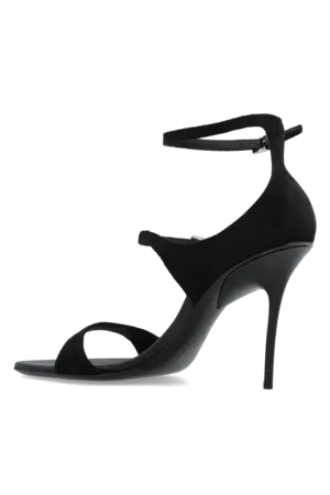 Alaïa Suede Heeled Sandals