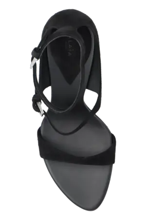Alaïa Suede Heeled Sandals