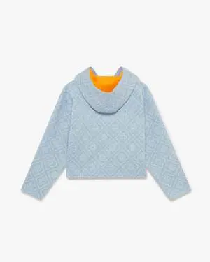 Casablanca Monogram Wool Hooded Sweatshirt