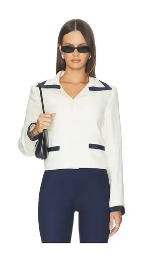 FRAME The Cabana Jacket In Cream