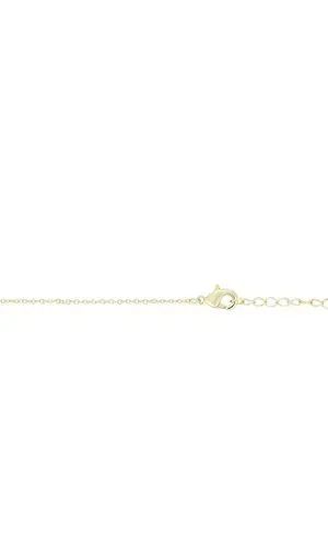 ADINA EDEN Pave Double Cross 2 In 1 Necklace
