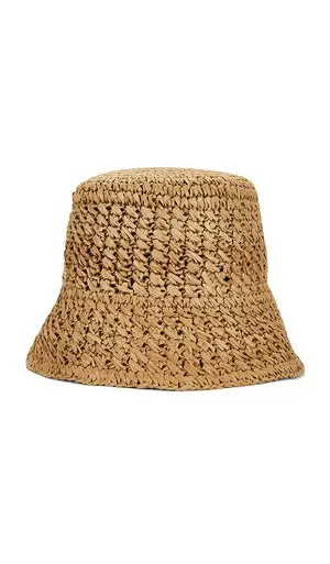 Eugenia Kim Jonah Bucket Hat In Tan