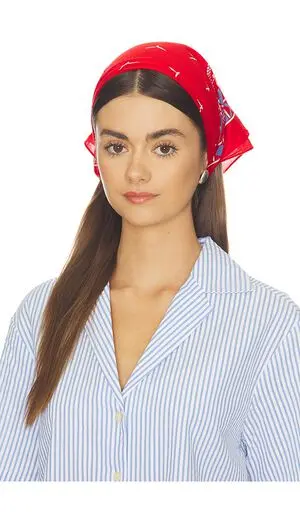 The Great. The Sailboat Bandana - Red