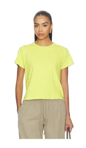 LESET The Margo Tee In Yellow