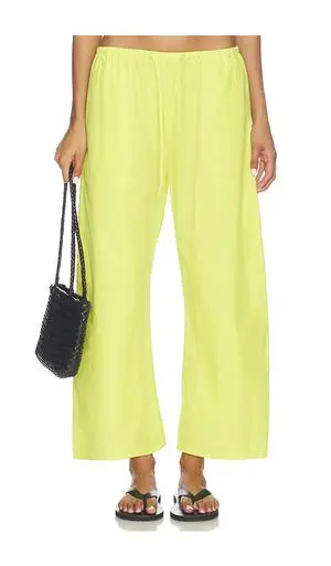 LESET Kyoto Carpenter Pant In Yellow