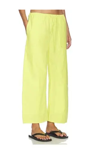 LESET Kyoto Carpenter Pant In Yellow