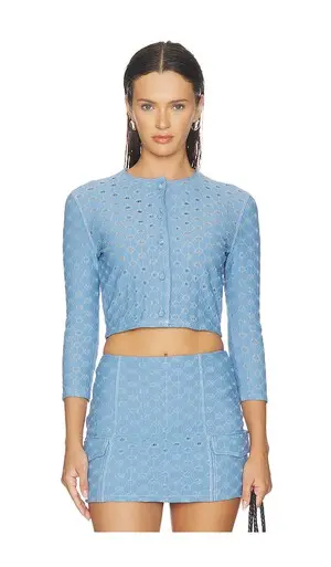 Devon Windsor Reed Cropped Jacket