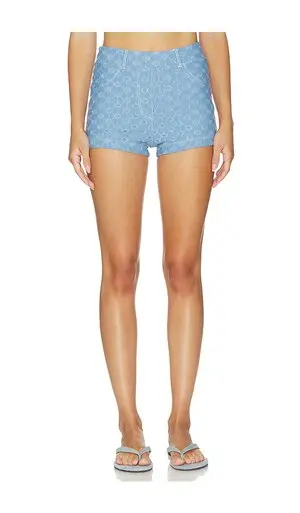 Devon Windsor Carissa Bottom In Baby Blue