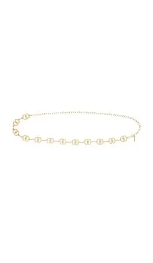 EPIFENE Double Circle Link Chain Belt