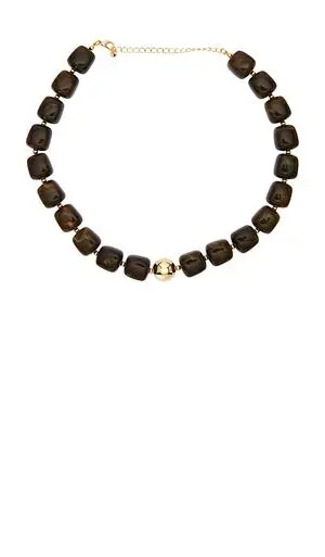 EPIFENE Chunky Resin Beaded Necklace