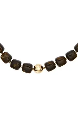 EPIFENE Chunky Resin Beaded Necklace