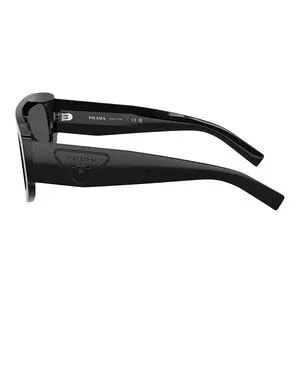 Prada Irregular Sunglasses - Black