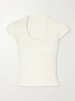 SIR. Mikkel Ribbed Wool T-shirt