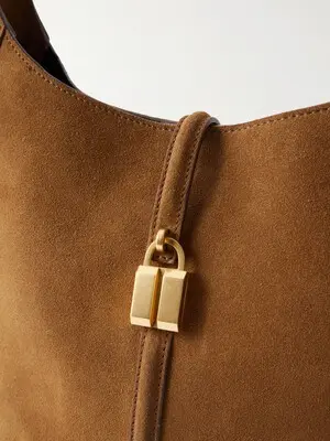 DEMELLIER The Siena Suede Shoulder Bag - Brown