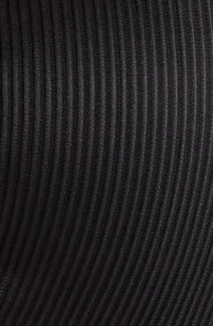 Sanctuary Ribbed Ring Detail Bikini Top