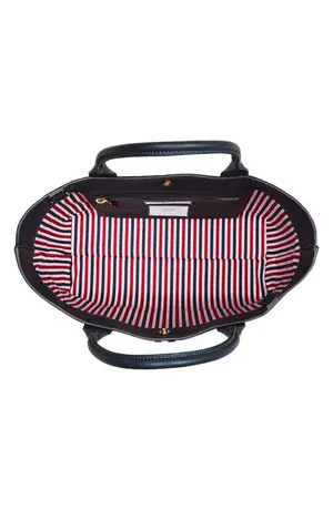 Thom Browne Small Tool Pebbled Leather Tote