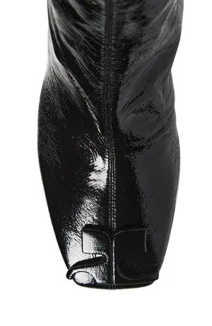 COURREGES Re-edition Vinyl Ankle Boot