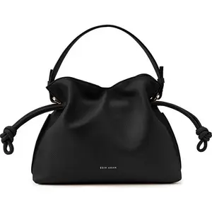 ESIN AKAN Midi Emma Convertible Tote - Black