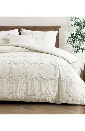 PERI HOME Trellis Rose Comforter & Pillow Shams Set