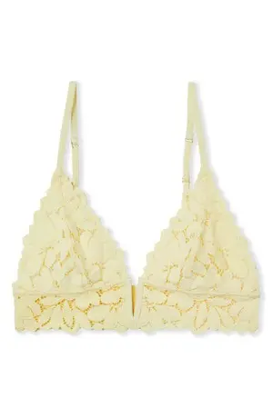 ETAM Celeste Triangle Bralette - Vanilla