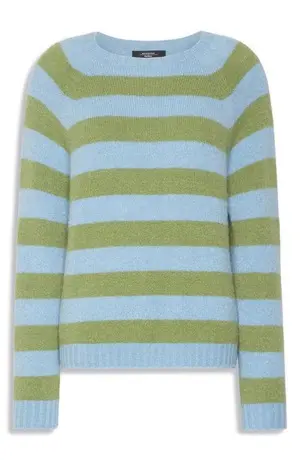 Max Mara Hiacchi Stripe Crewneck Sweater