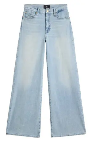 7 For All Mankind Lotta Tailorless Wide Leg Jeans