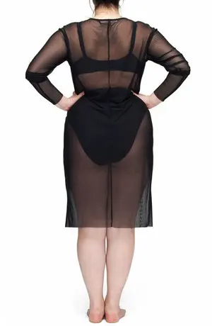 Universal Standard Thames Fog Sheer Dress
