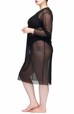 Universal Standard Thames Fog Sheer Dress