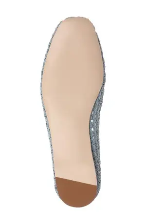 Nordstrom Maddox Raffia Flat - Blue Raffia