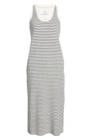 Tommy Bahama Suncoast Stripe Sleeveless Terry Midi Dress