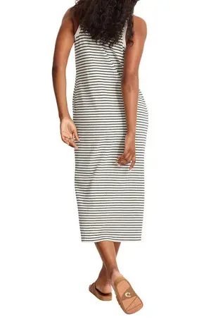 Tommy Bahama Suncoast Stripe Sleeveless Terry Midi Dress