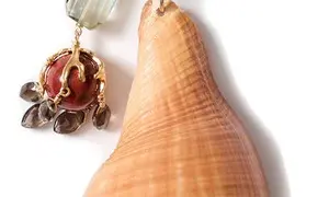 Chan Luu Spiral Shell Charm Necklace