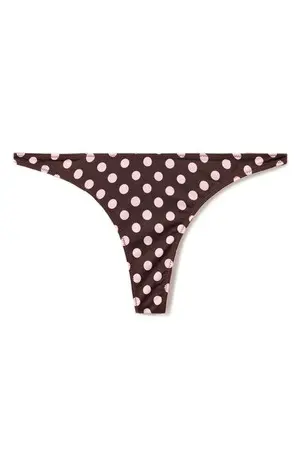 Mango Reversible Polka Dot Bikini Bottoms