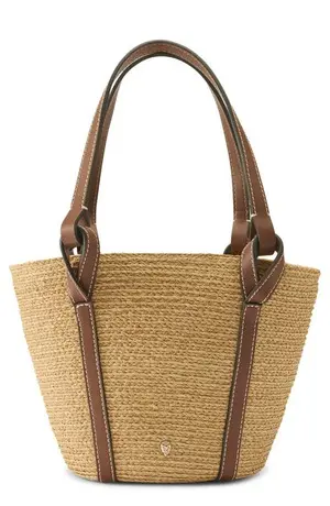 Helen Kaminski Bisou Raffia Bucket Bag