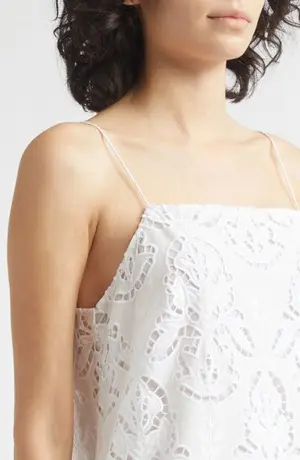 TOCCIN Olivera Floral Lace Minidress