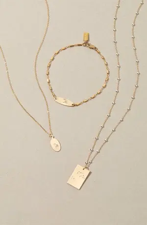 SET & STONES Zodiac Sign Id Bracelet