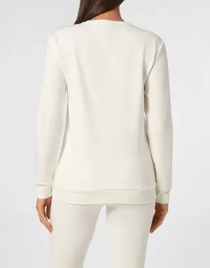 PLEIN SPORT Modal Sweatshirt Long Sleeve