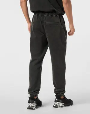 PLEIN SPORT Jogging Pants Cold Dye - Black