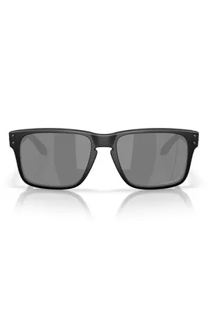 Oakley Holbrook S 53mm Polarized Square Sunglasses - Matte Black/prizm