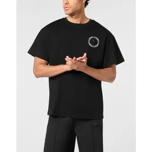PLEIN SPORT T-shirt Round Neck Ss Logo - Black