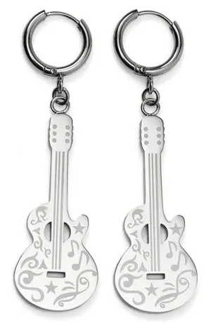 CUFFLINKS, INC. Grand Ole Opry Guitar Drop Earrings
